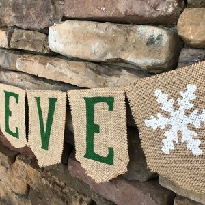 Christmas Banner, Christmas Garland, Christmas Decor, Christmas ...