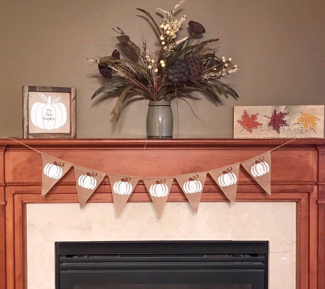 Pumpkin banner fall banner fall pumpkin banner pumpkin | Etsy