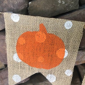Fall Burlap Banner, Fall Banner, Fall Garland, Fall Decor, Fall Burlap ...