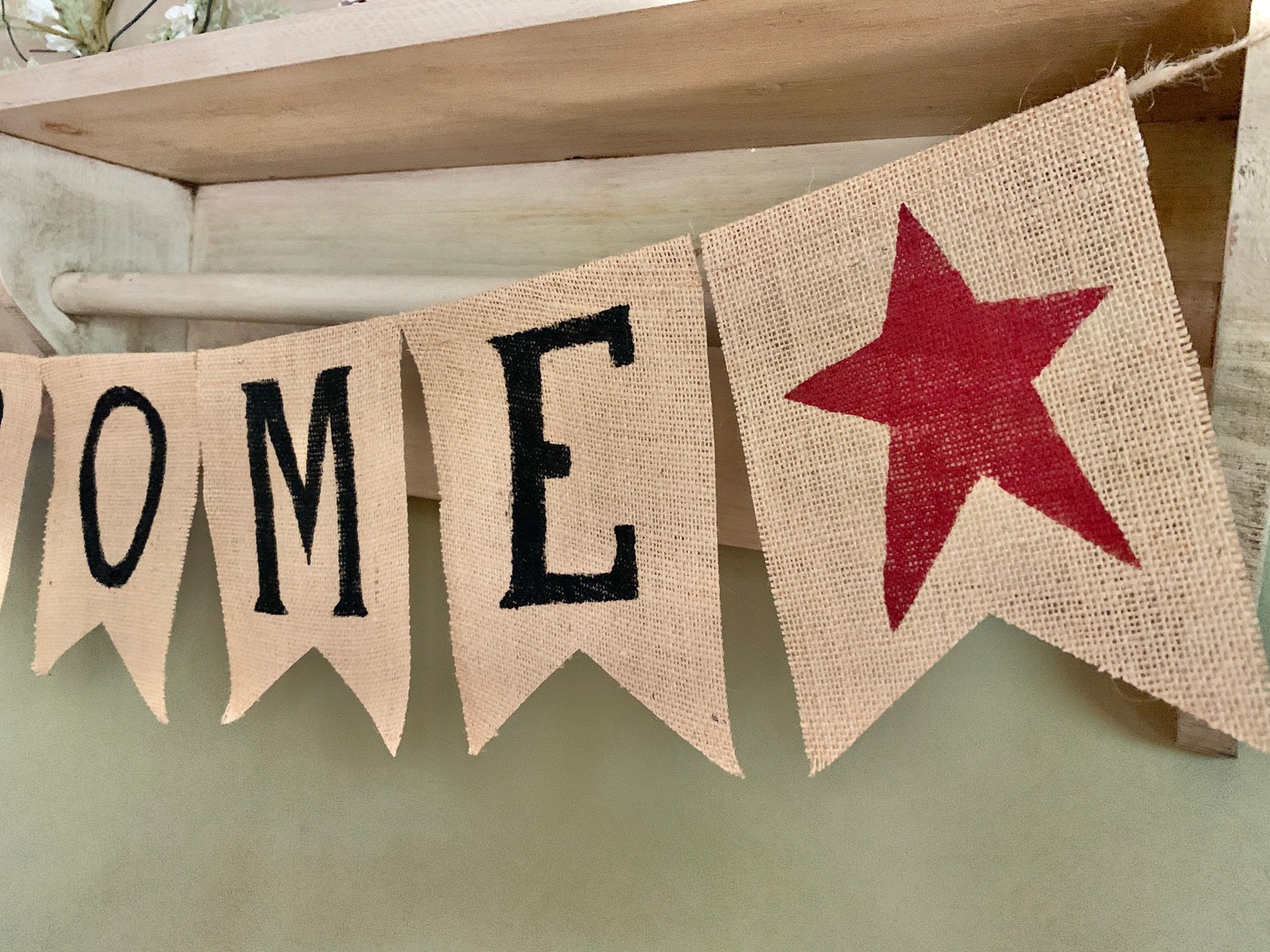 Welcome Banner, Welcome Burlap Banner, Welcome Burlap Garland ...