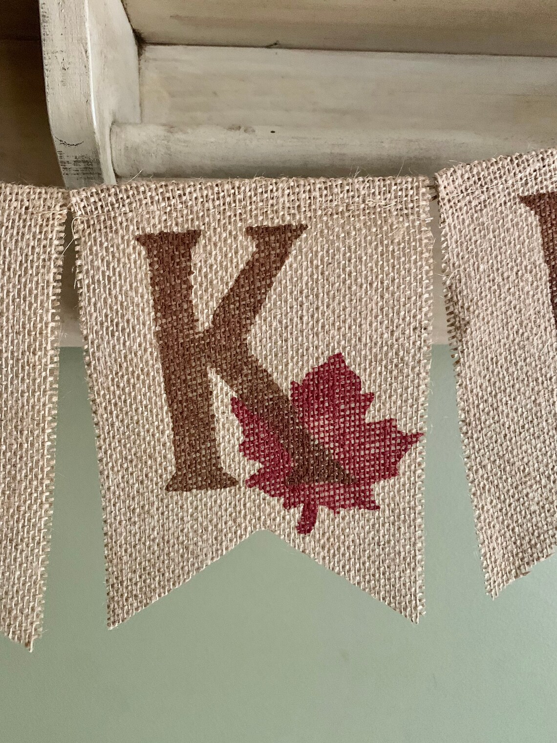 Thankful Banner, Thankful Burlap Banner, Thanksgiving Banner, Thankful ...