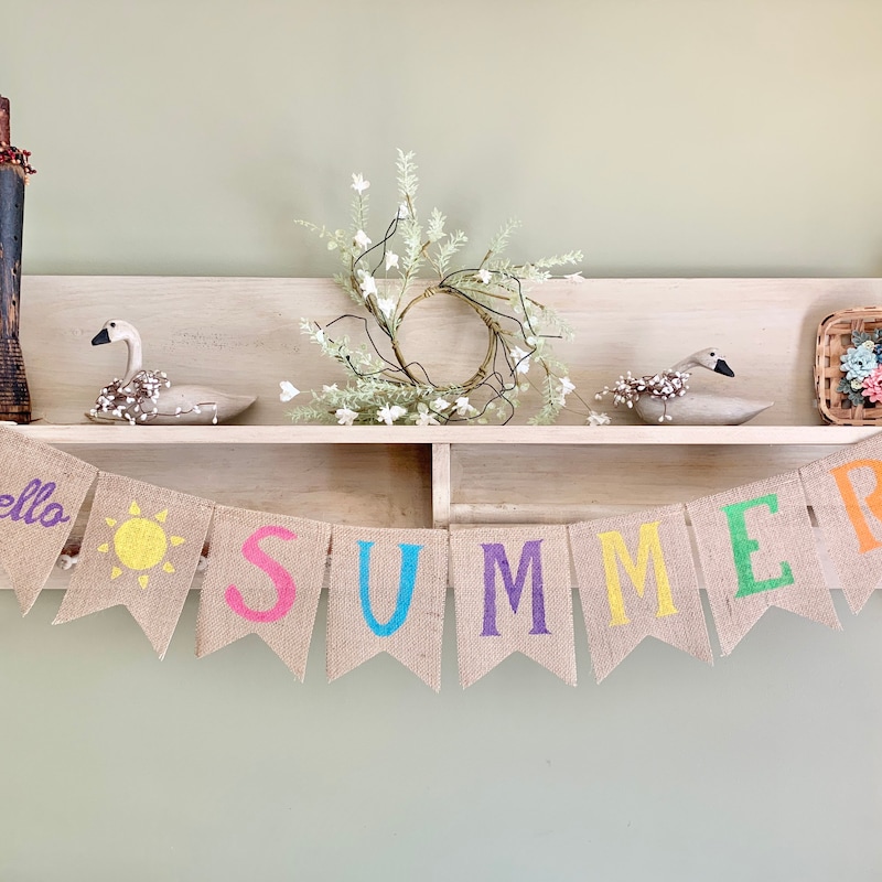 Summer Bunting - Etsy