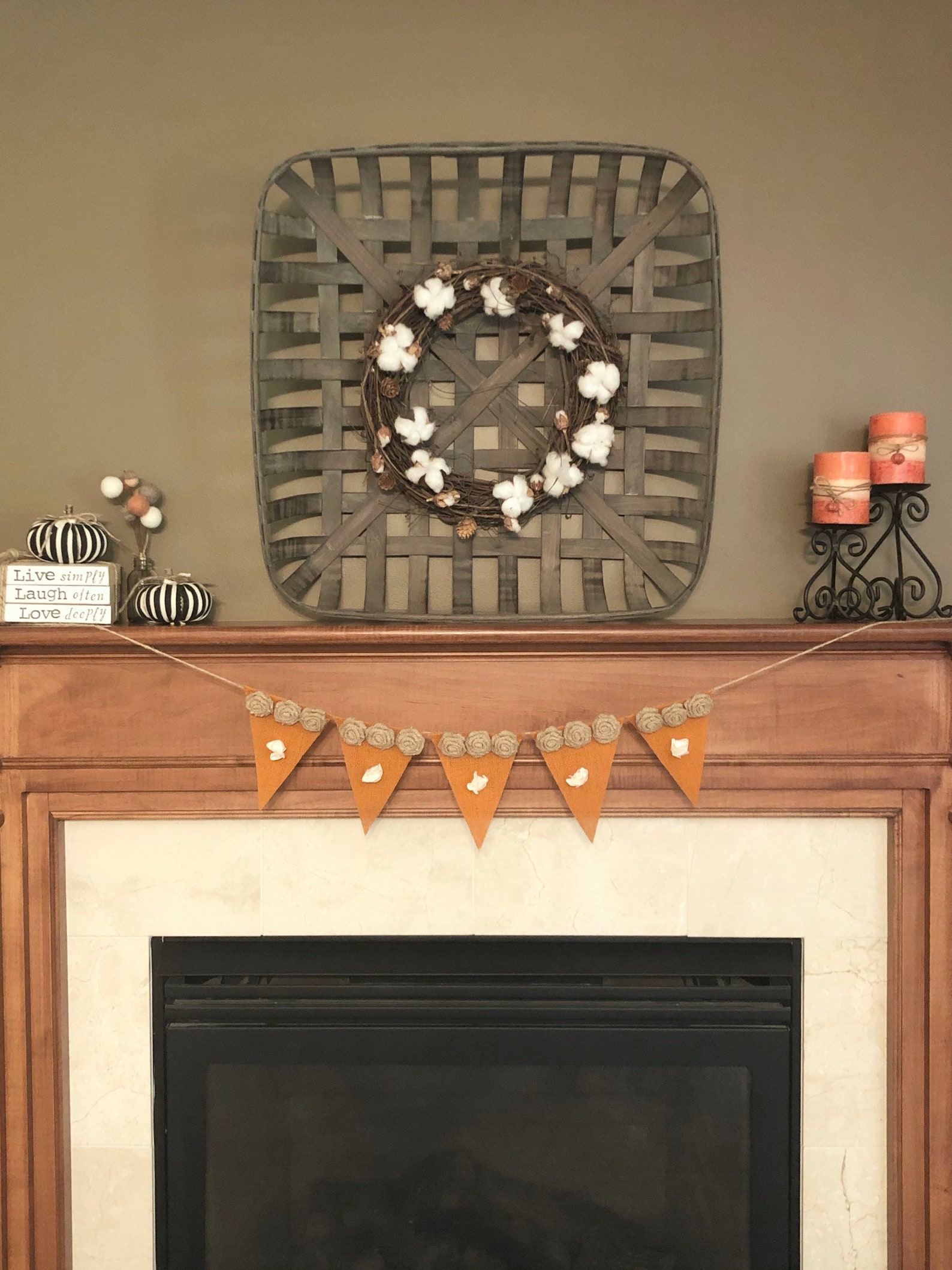 Pumpkin Pie Banner Fall Banner Thanksgiving Banner | Etsy
