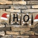 Ho Ho Ho Banner, Christmas Banner, Santa Hat Banner, Christmas Photo ...