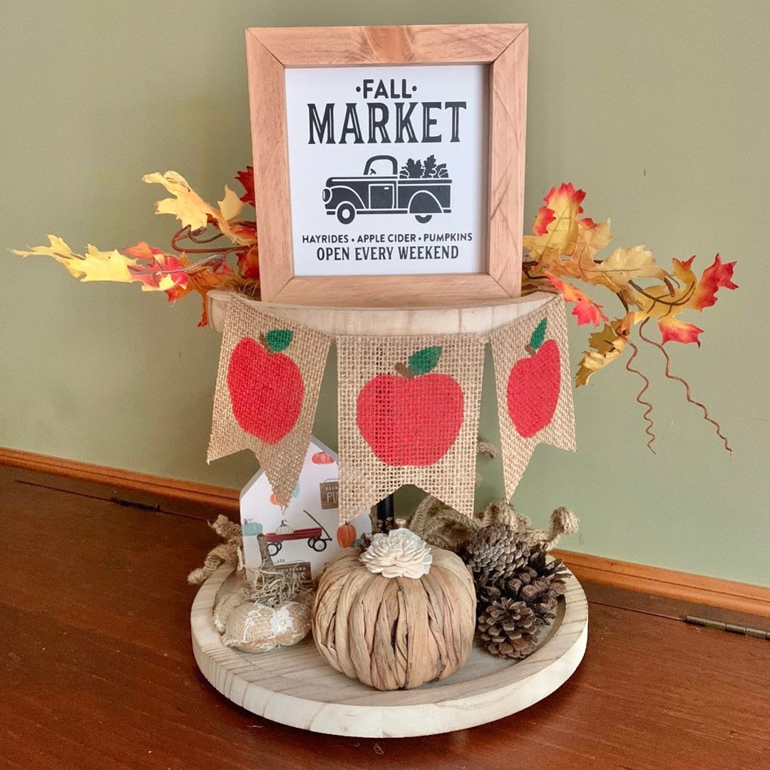 Apple Banner, Fall Banner, Back to School Banner - Etsy