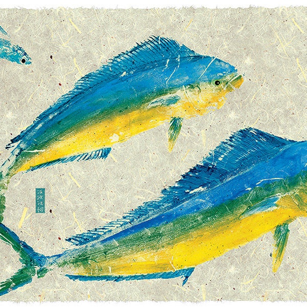 Flying Fish Print - Etsy