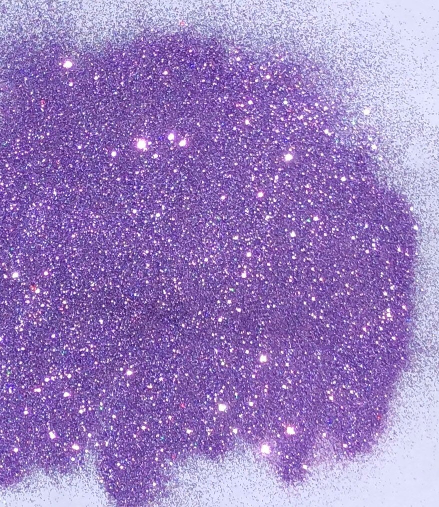 Purplicious ultra fine polyester light purple glitter us made | Etsy