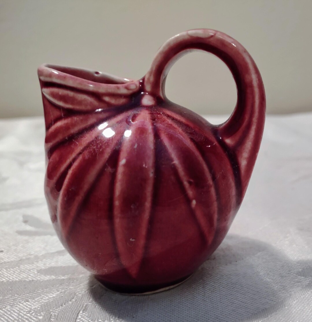 Rose Pitcher Creamer USA Shawnee - Etsy