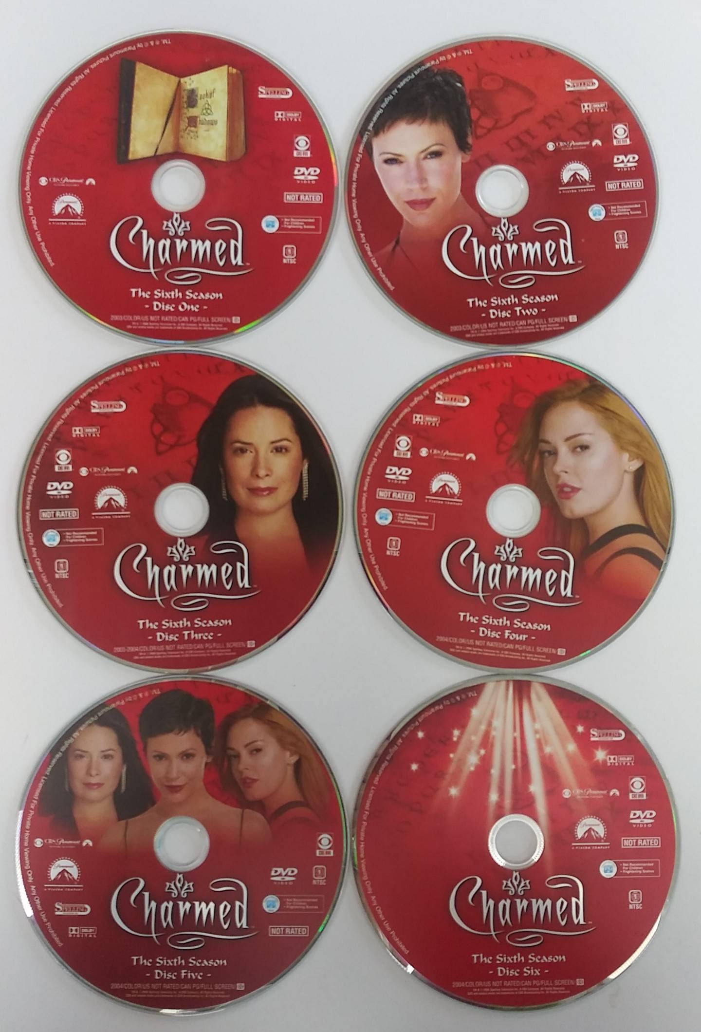 Charmed Season 6 Complete 6 DVD Set - Etsy