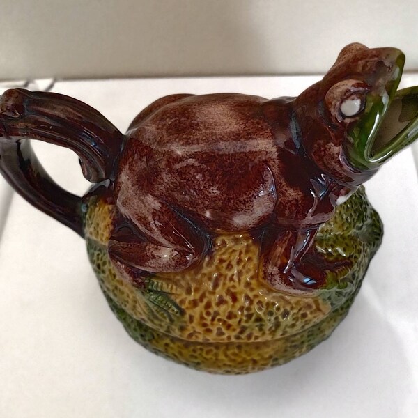 Frog Pitcher - Etsy