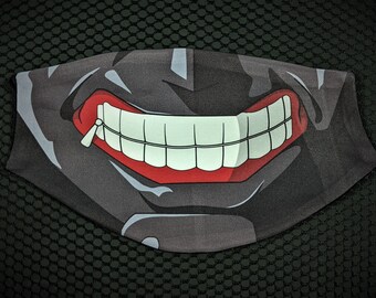 Tokyo Ghoul Face Mask | Etsy