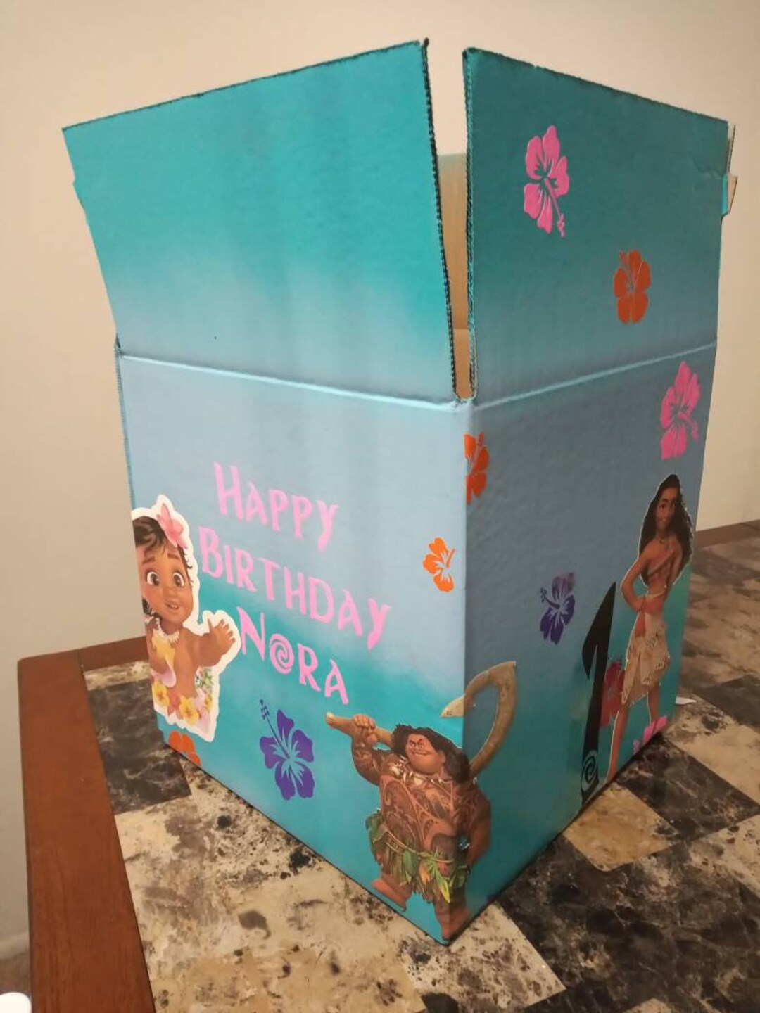 Moana Birthday Party Box Moana Party Theme Box - Etsy