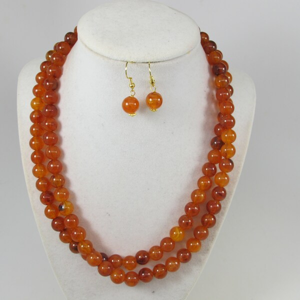 Fall Color Necklace - Etsy