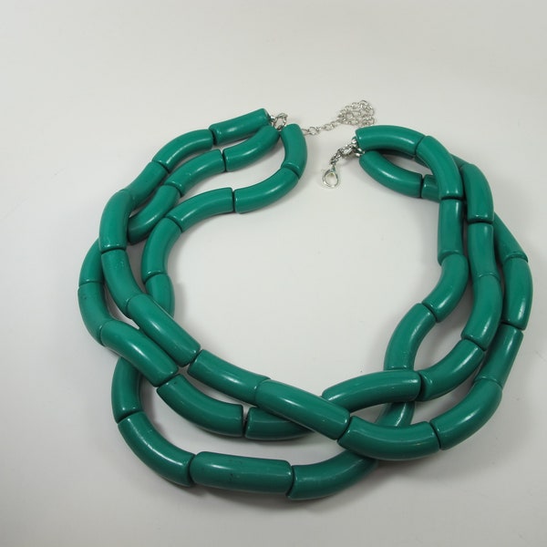 Green Necklace - Etsy