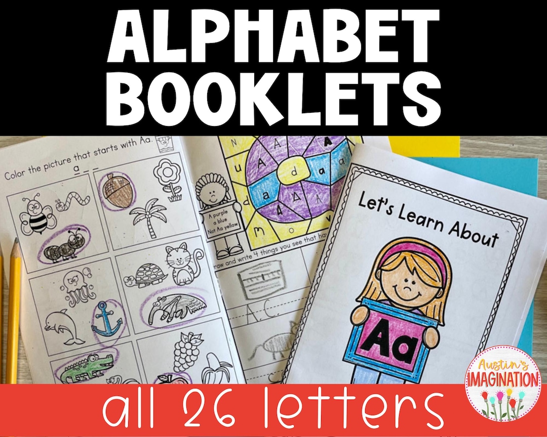 ABC Books Letter Identification and Sounds Activities Learning the ...