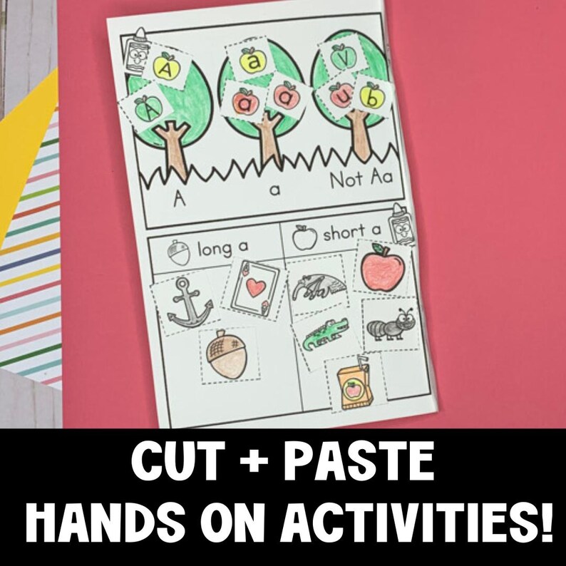 ABC Books Letter Identification and Sounds Activities Learning the ...