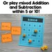 Addition and Subtraction Within 5 and 10 BINGO Kindergarten and 1st ...