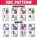 December Winter and Christmas Calendar Numbers Cards Printable Color ...
