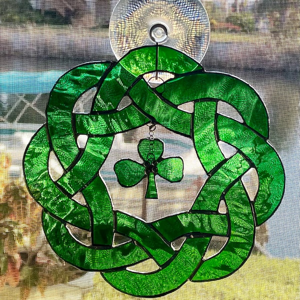 Celtic Stain Glass - Etsy