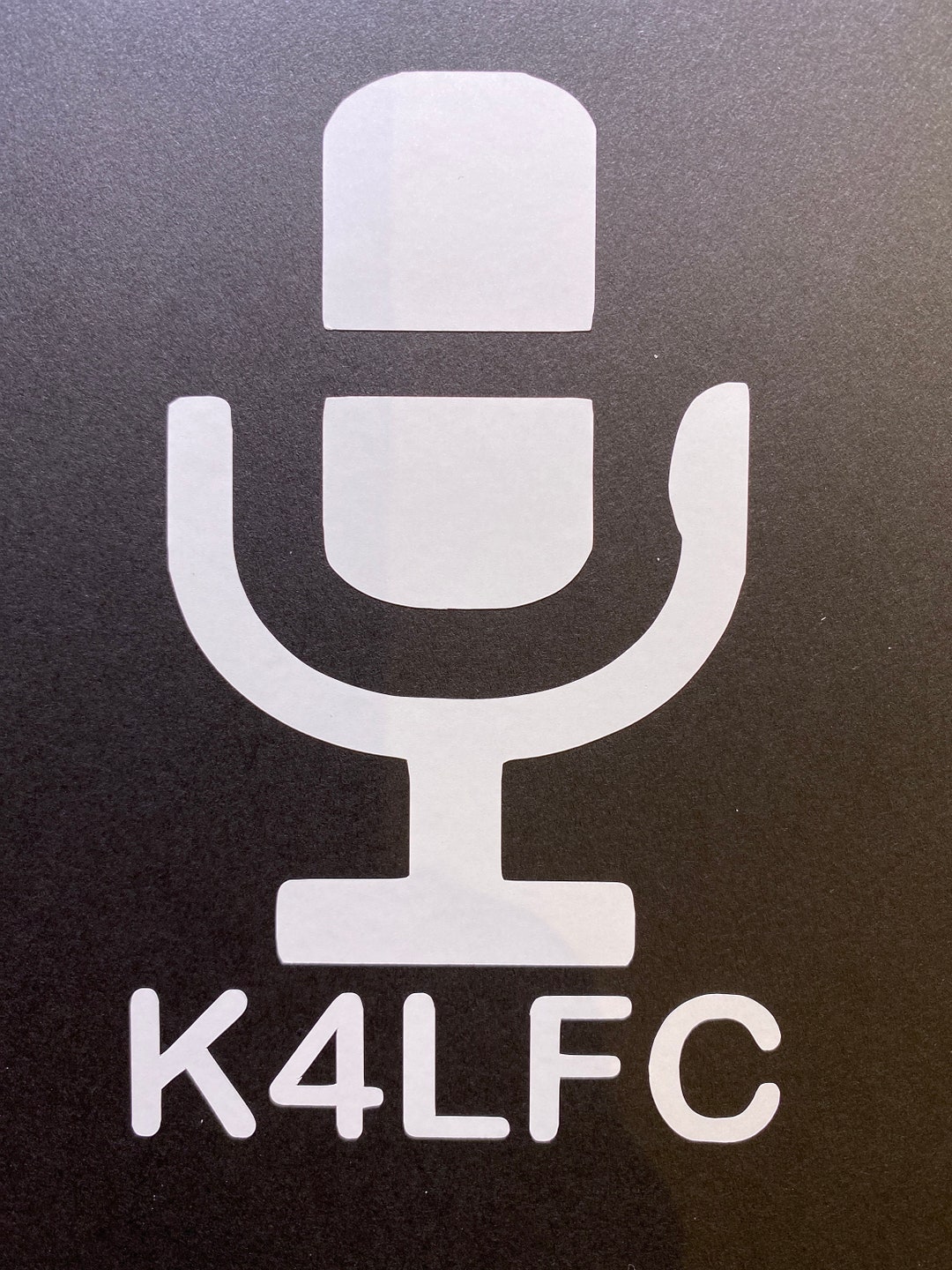 Amateur Radio Custom Call Sign Decal - Etsy