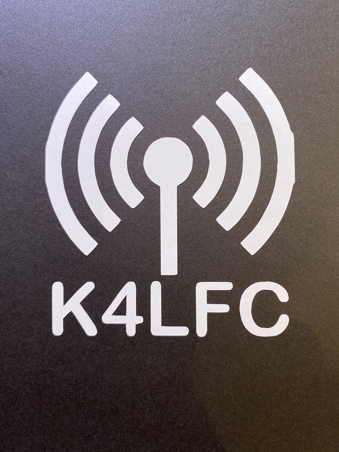 Amateur Radio Custom Call Sign Decal - Etsy