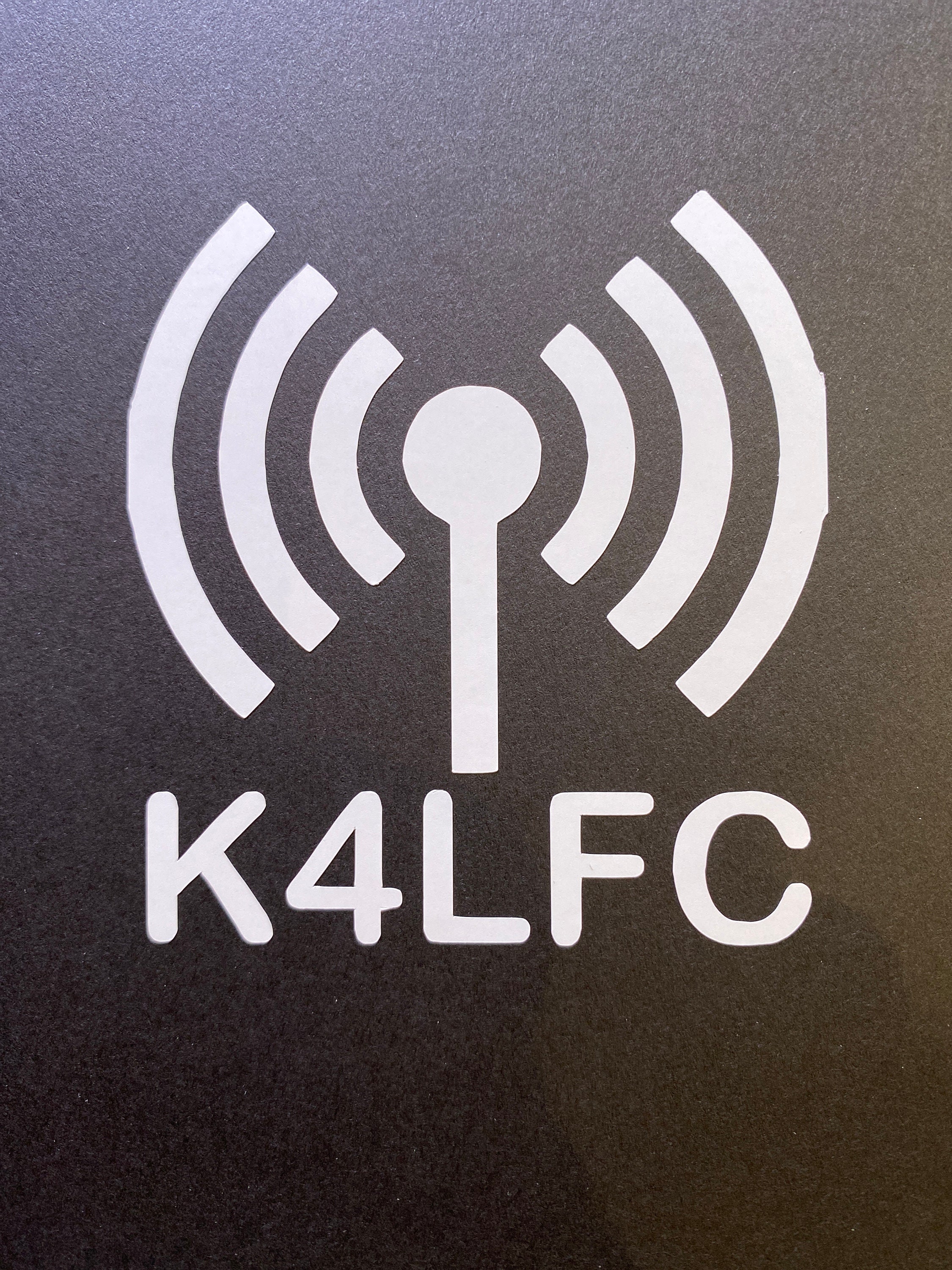 Amateur Radio Custom Call Sign Decal - Etsy