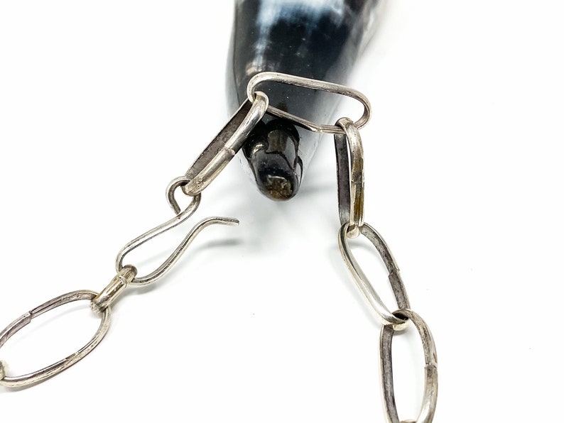 Large Rustic Silver Chain - Etsy