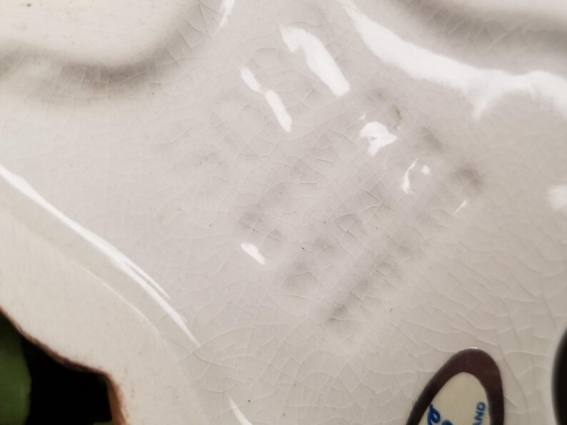 Vintage 1950's Sylvac Yorkshire Terrier Dog With Pink Bow Yorkie ...