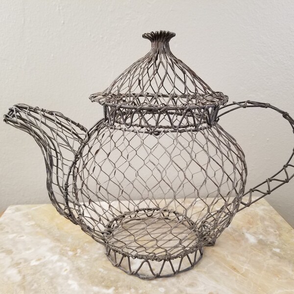 Wire Teapot - Etsy