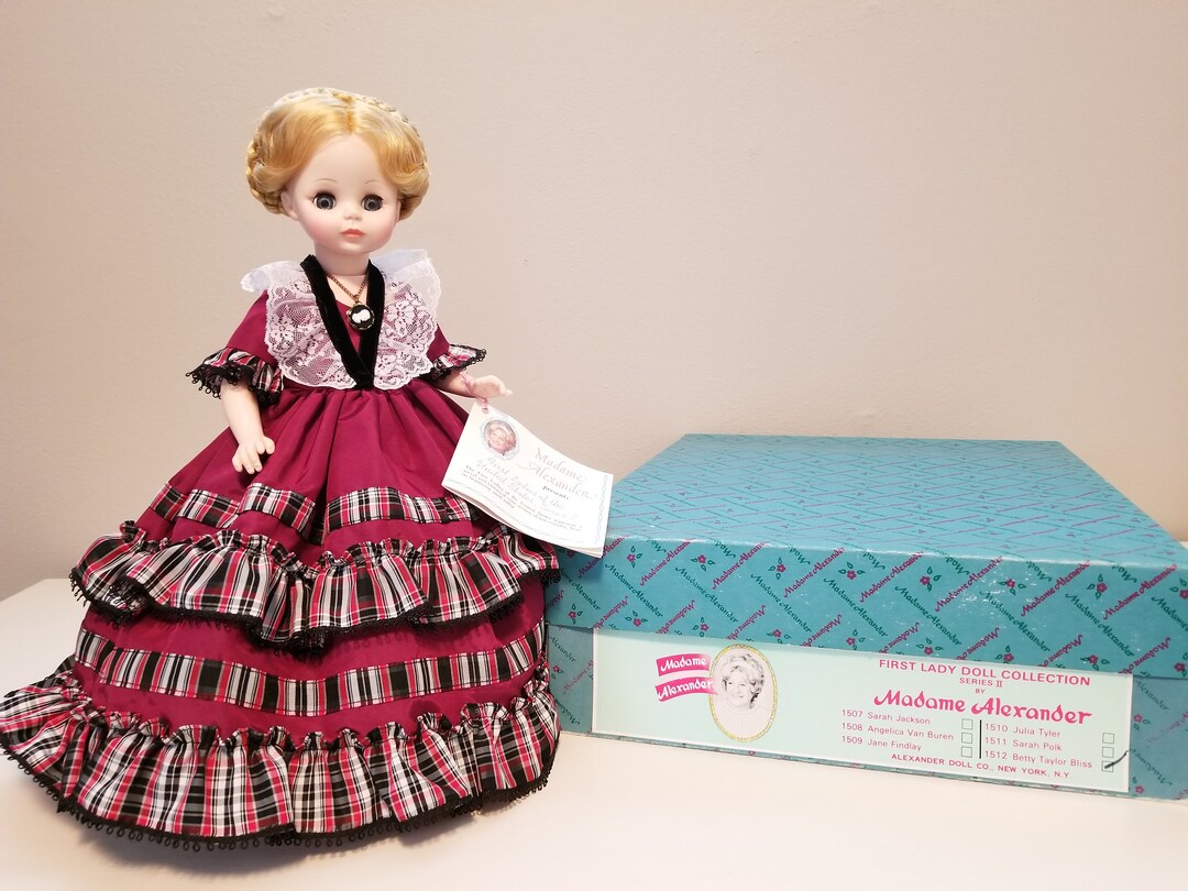 Madame Alexander Betty Taylor Bliss Doll First Ladies 1512 14 Hoch Neu ...