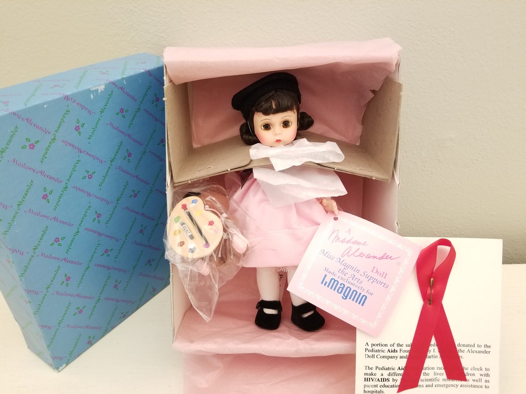 Madame Alexander Miss Magnin Support the Arts 8" Doll #69S * Brand New ...