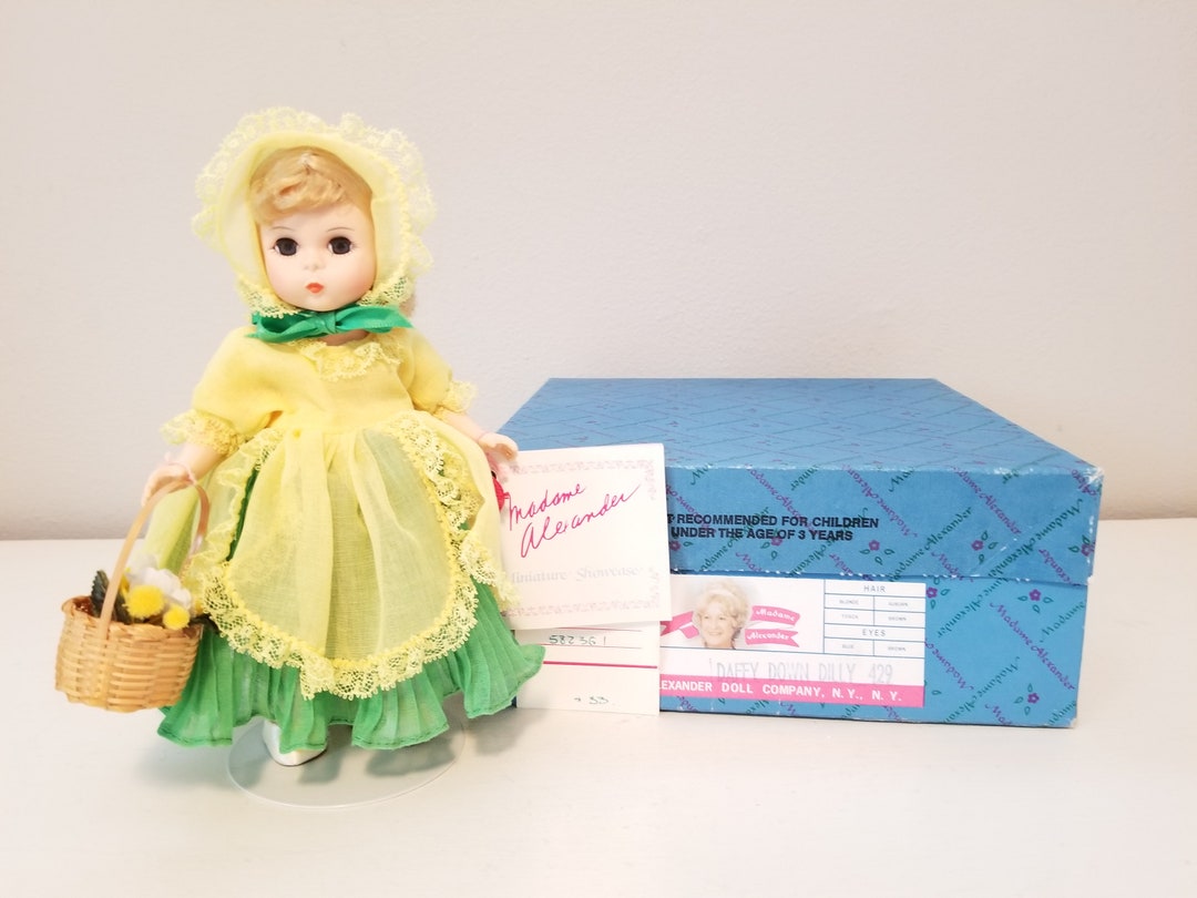 Madame Alexander Vintage Storyland Daffy Down Dilly 8" Doll # 429 * New ...