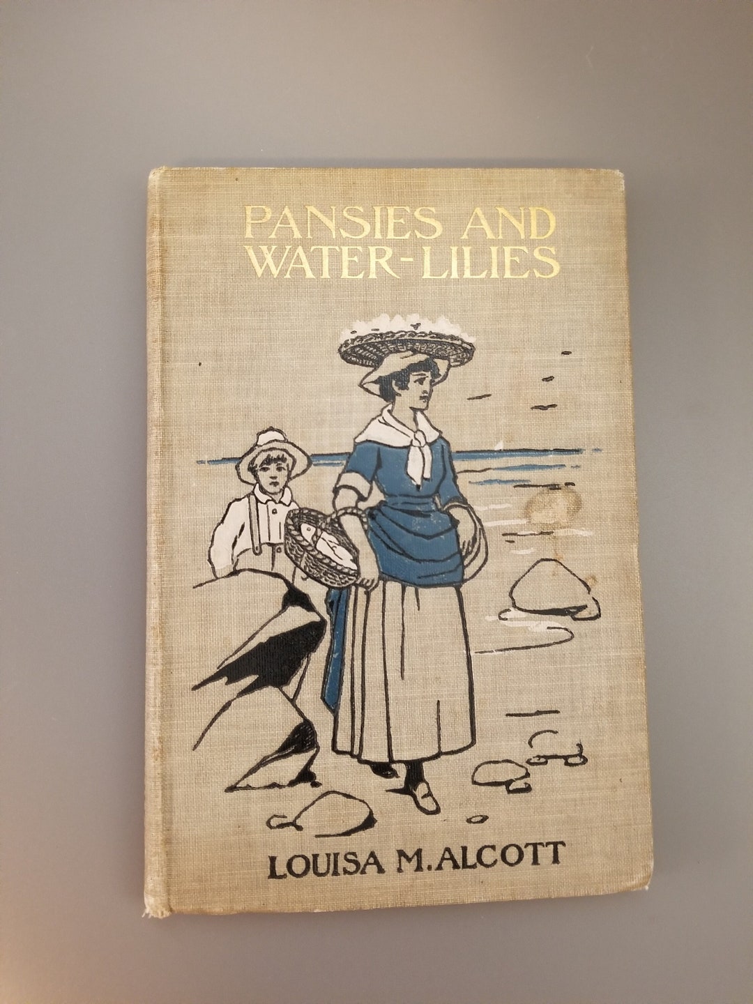 Antique Pansies and Water-lilies by Louisa M Alcott 1st Edition 1902 ...