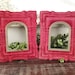 Antique Victorian Rare Pair of Red Velvet Picture Frames With Gilt ...