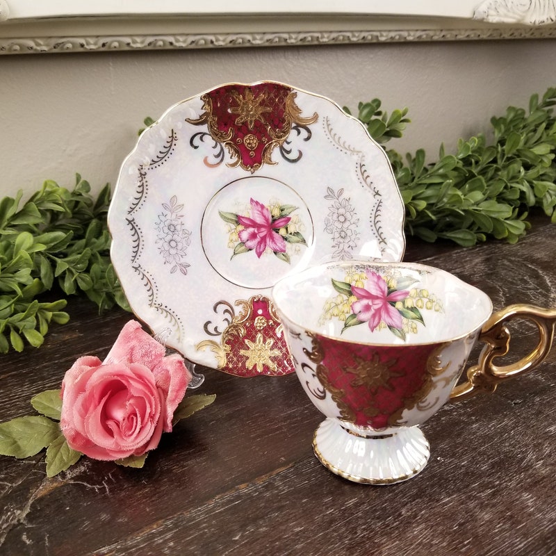 Royal Halsey Teacup - Etsy