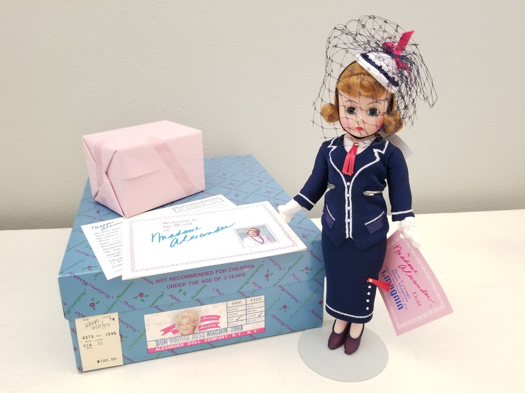 Madame Alexander Bon Voyage Miss Magnin 1993 10 Doll Brand New in Box ...