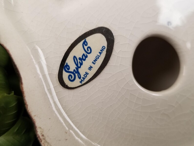 Vintage 1950's Sylvac Yorkshire Terrier Dog With Pink Bow Yorkie ...