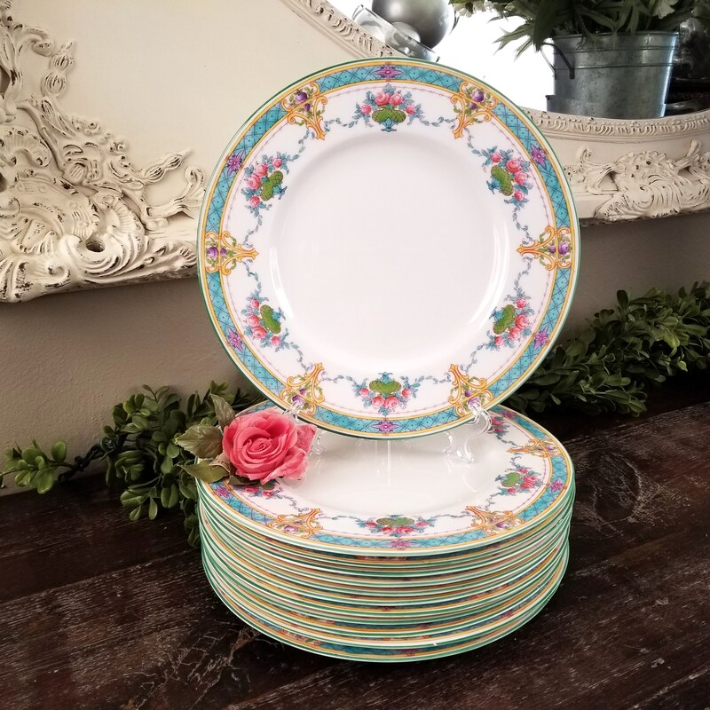 Royal Worcester Antique Plate - Etsy