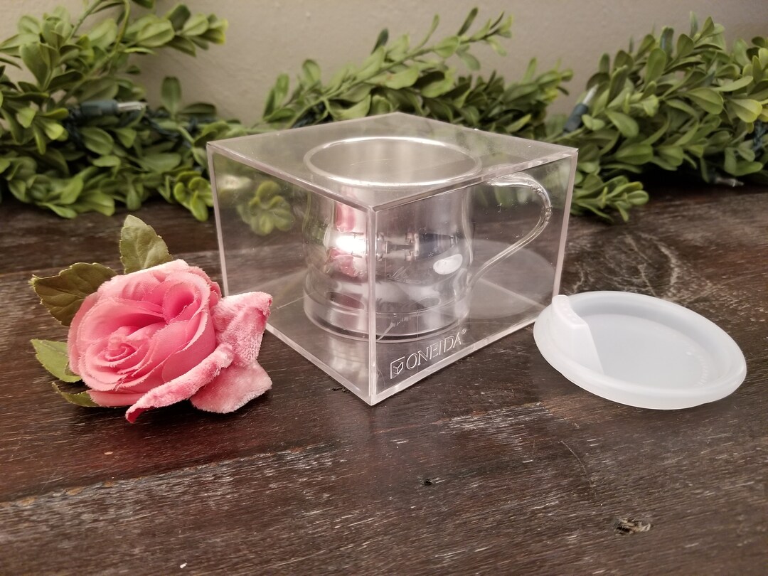 Vintage Oneida Silverplate Spoon Handled Keepsake Baby Sippy Cup With ...