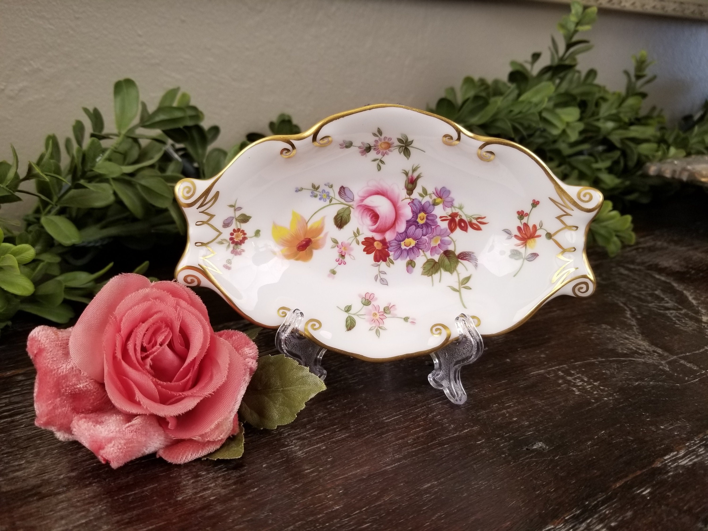 Antique Royal Crown Derby Derby Posies Porcelain - Etsy