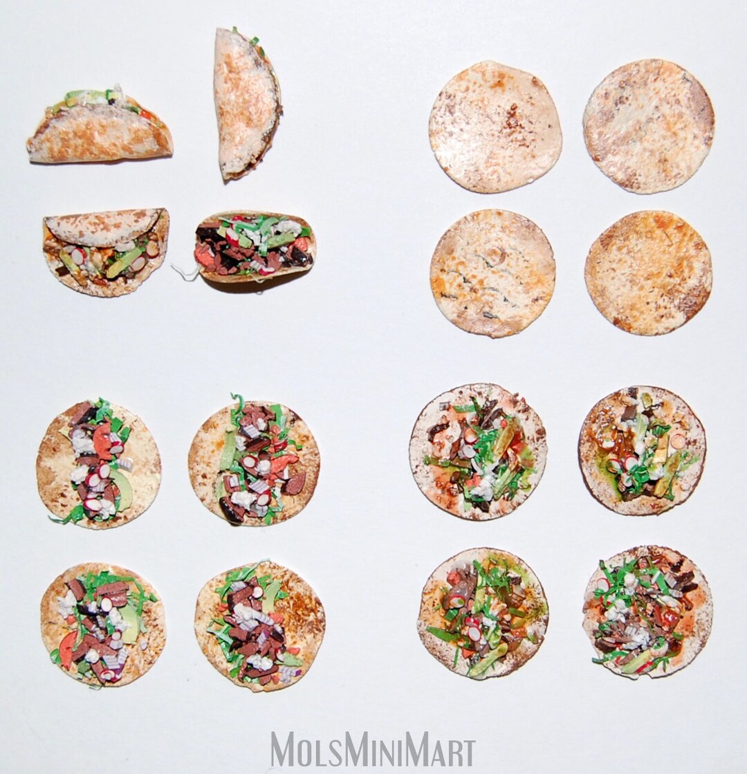 1:6 Scale/playscale/fashion Doll Tacos - Etsy