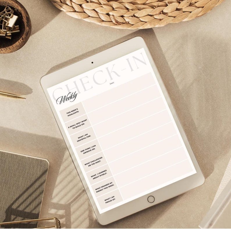 ADHD Daily & Weekly Planner | Printable Digital Planner for Focus, Time ...