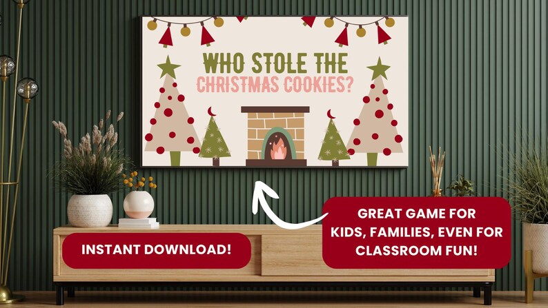 Christmas Mystery Game | Who Stole the Christmas Cookies? | Holiday ...