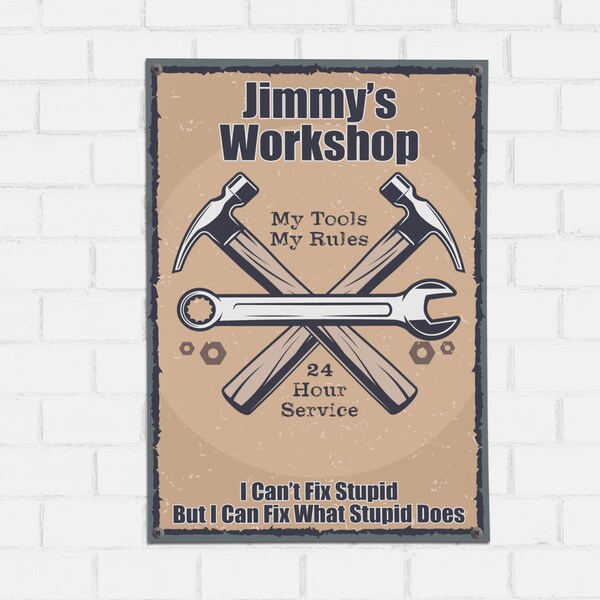 Workshop Sign - Etsy