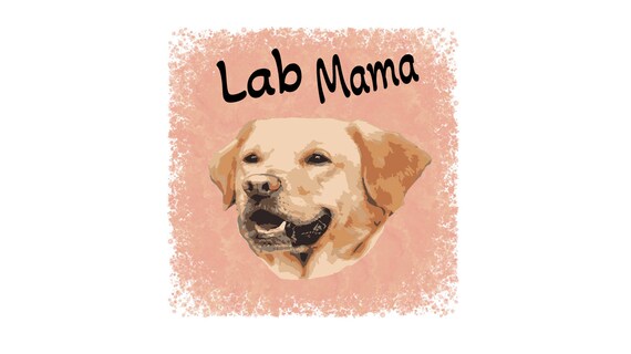 Lab Mama Sublimation Design Download PNG | Etsy
