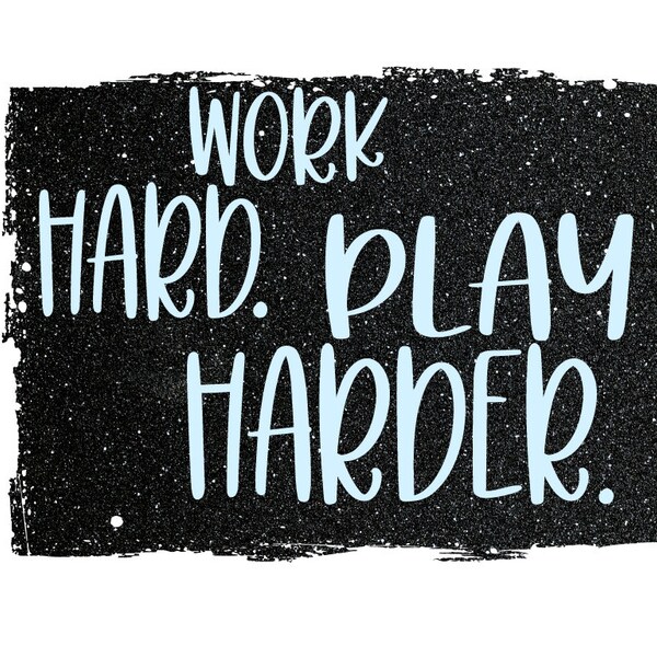 Work Hard Print - Etsy