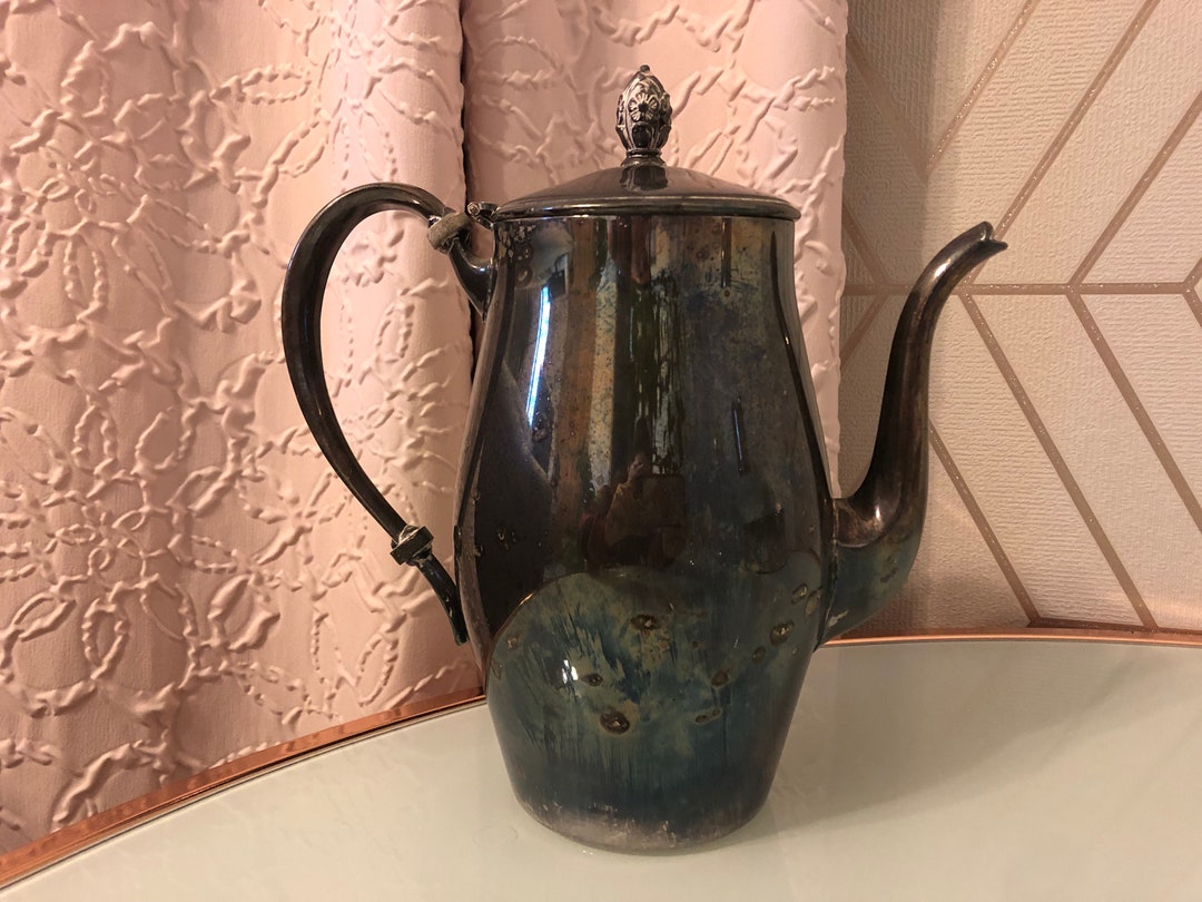 Antique Silverplate Coffee Pot, Tea Pot, FB Rogers 2375, Hollowware - Etsy