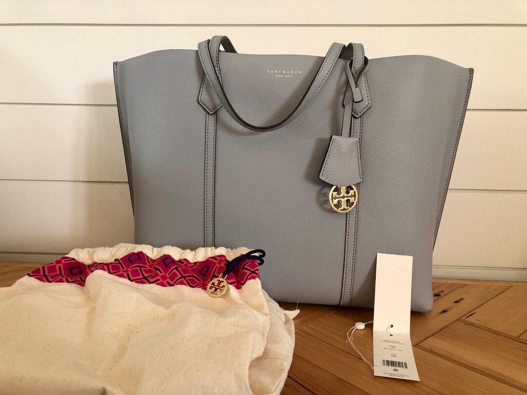 Tory Burch Perry Triple Compartment Tote Bag Laptop Computer Bag ...
