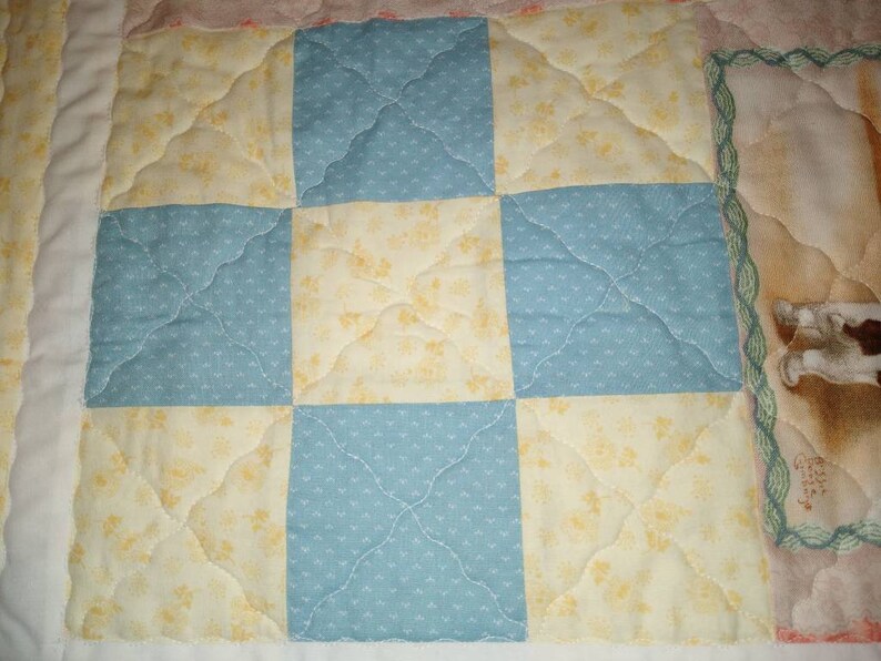Yellow Baby Quilt - Etsy