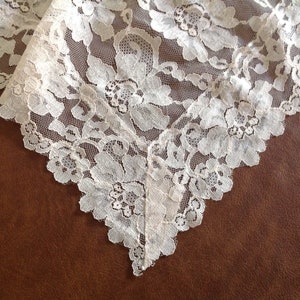 Pretty PINK Synthetic Lace Dressing Table Runner or Scarf. 132 - Etsy ...